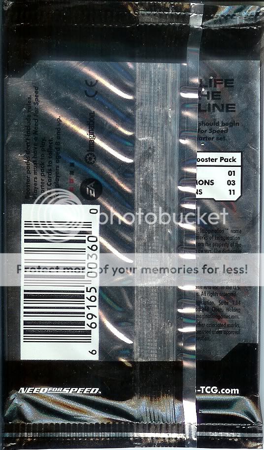 Trading Card Game 2008 - Need for Speed - Unofficial Fan Page